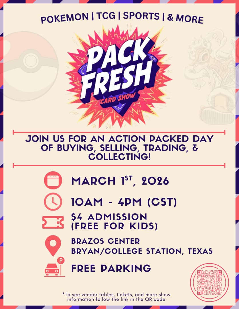Pack Fresh Card Show | Treasure