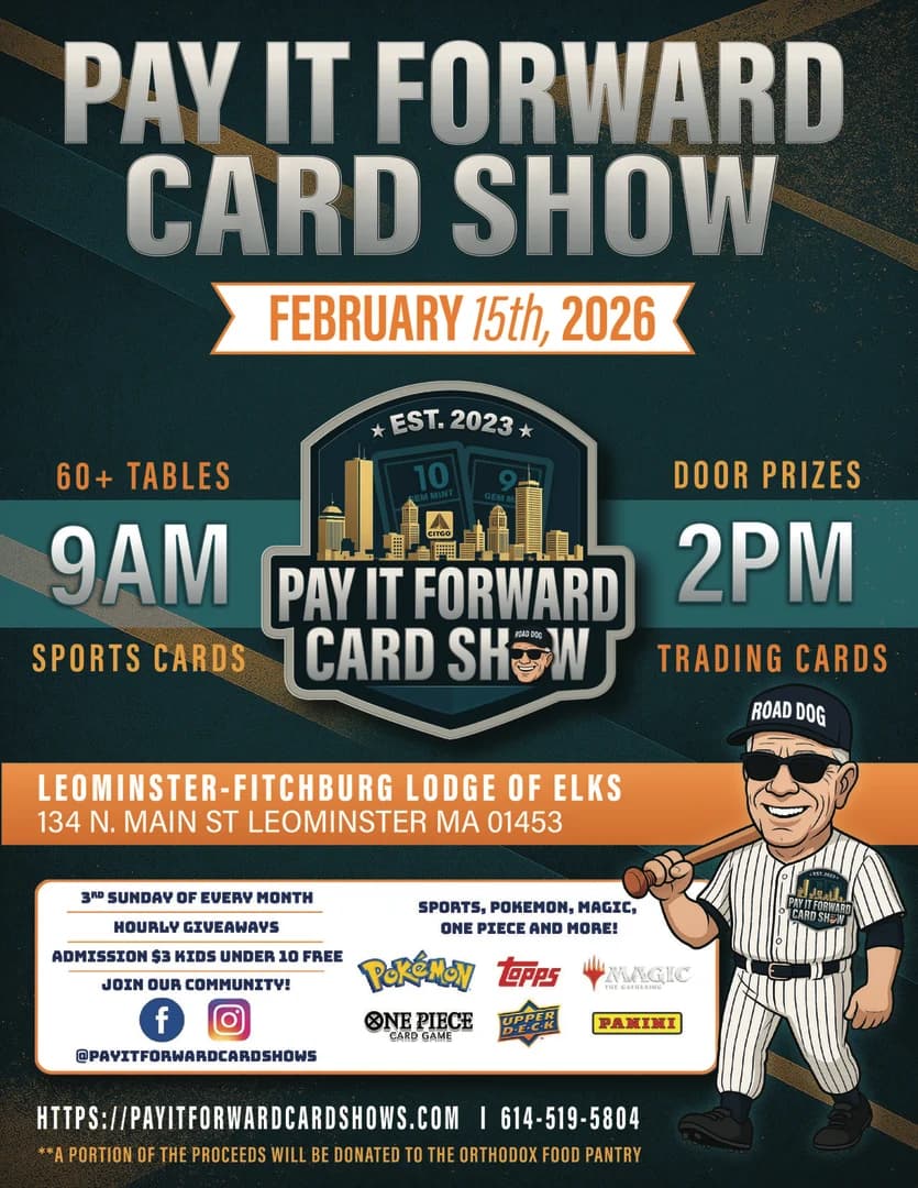 Pay It Forward Card Shows | Treasure