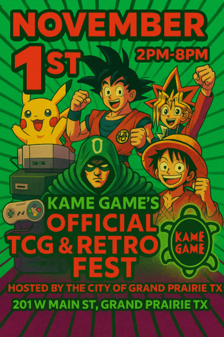 Kame Games TCG & Retro Fest | Treasure