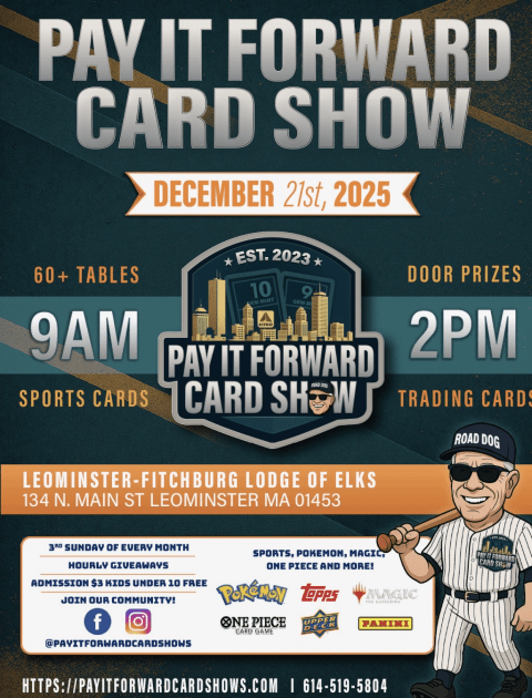 Pay It Forward Card Shows | Treasure