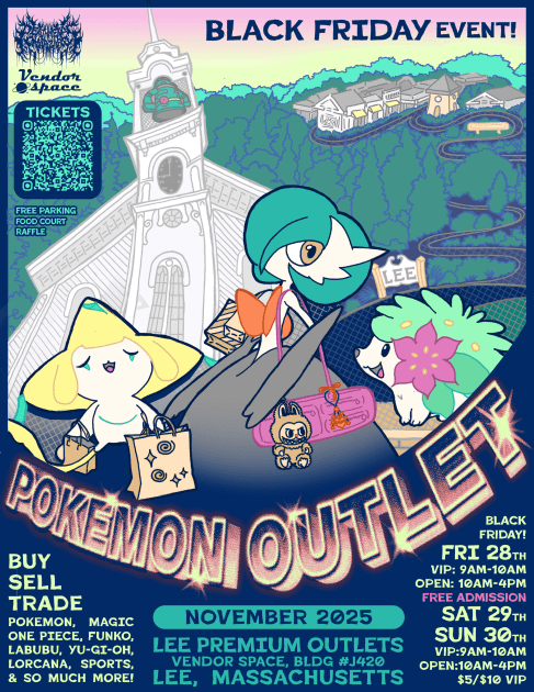 POKEMON OUTLET CARD SHOW 4! BLACK FRIDAY 3 DAY EVENT! | Treasure