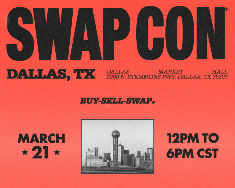 Swap Con Dallas Tables | Treasure